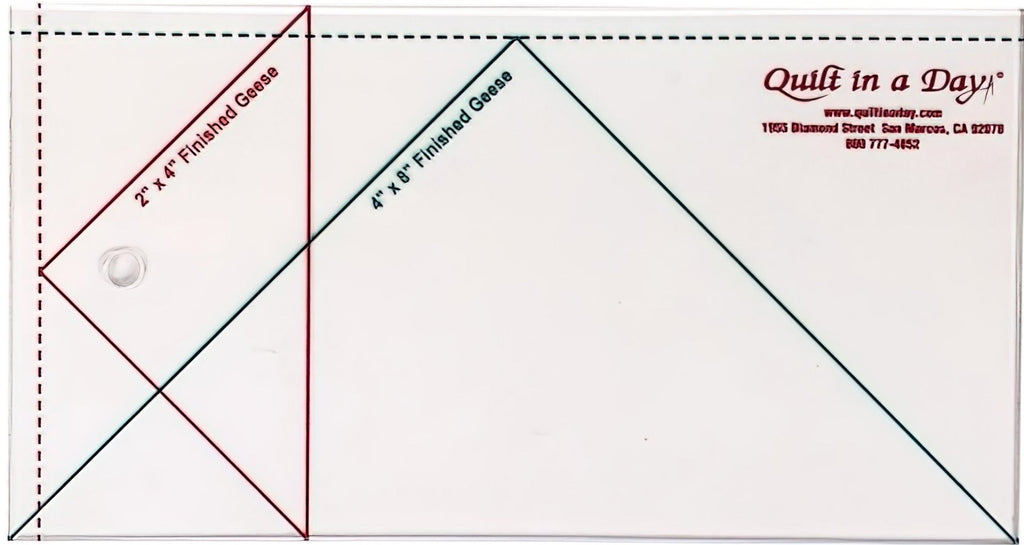 Large Flying Geese Ruler by Quilt in a Day – Quilters Consignment