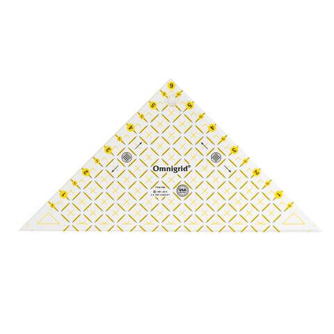 Omnigrid Right Triangle Ruler, 6" Half-Square Triangles – Quilters ...