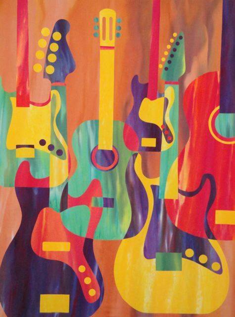 Groovy Guitars Reboot – Quilters Consignment
