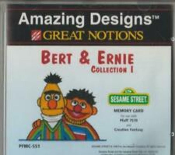 Amazing Designs Bert & Ernie Collection I Memory Card – Quilters ...