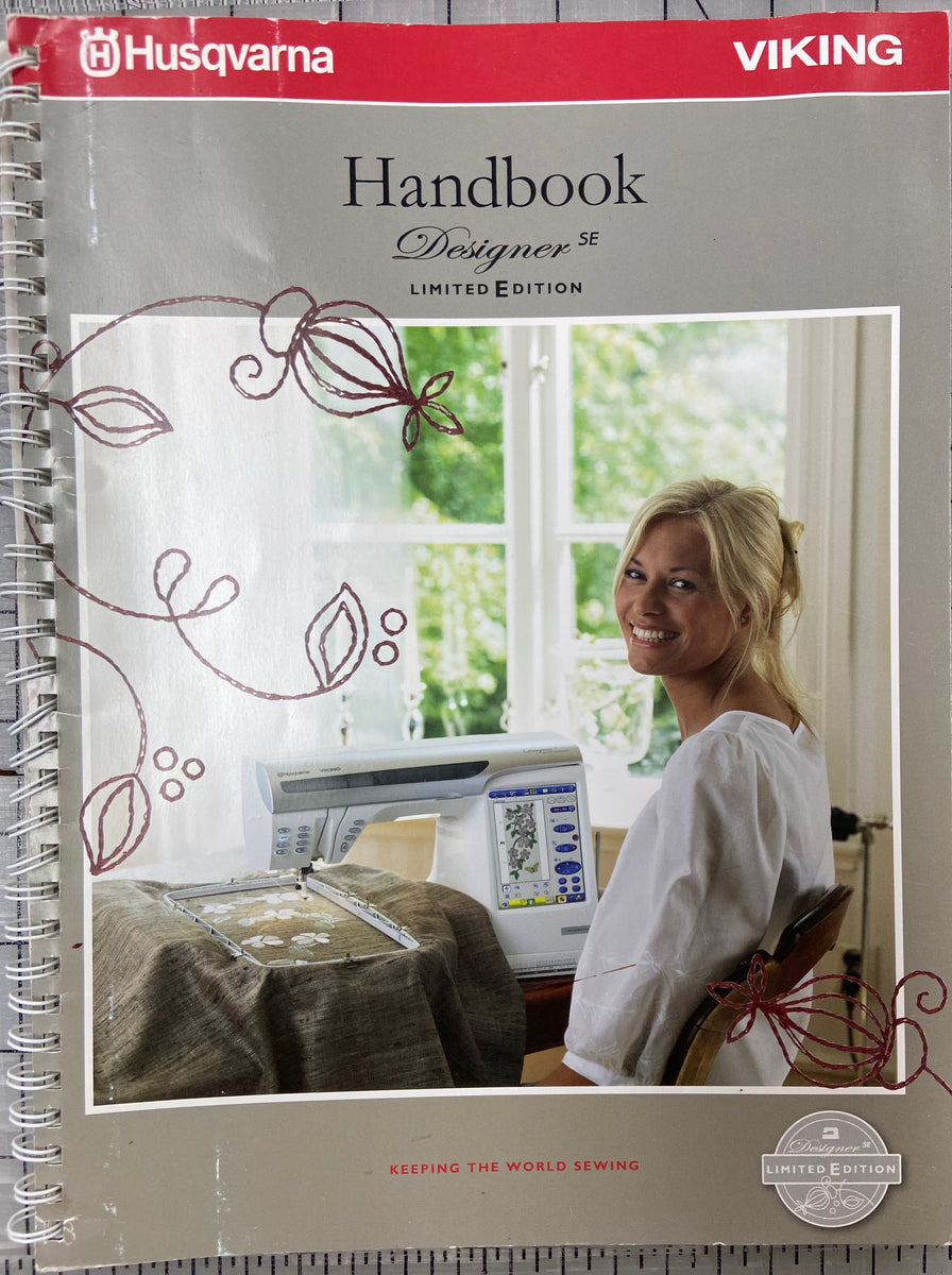 Husqvarna Viking Handbook Designer SE Limited Edition - Genuine ...
