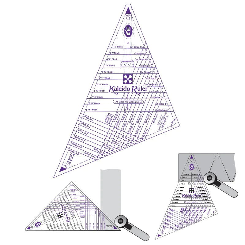 Marti Michell Kaleido-Ruler Large – Quilters Consignment